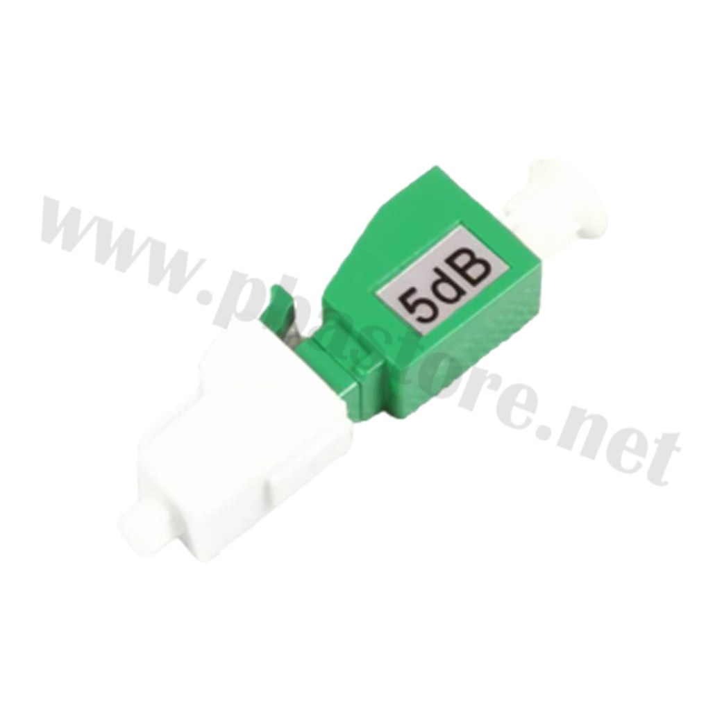 หัวต่อตรง LC/APC (ผู้/เมีย) Connector adapter ค่าลดทอน -5dB -10dB -15dB ใช้สำหรับลดทอนสัญญาณแสง ...